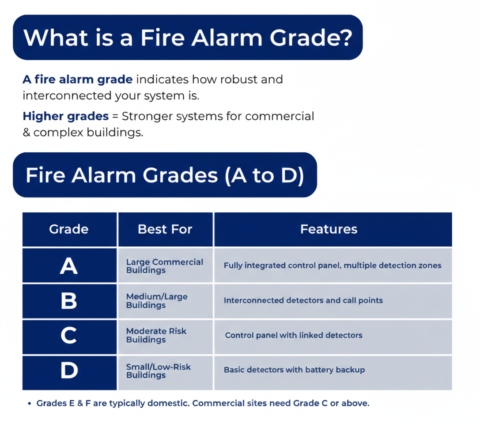 Fire Alarm System Grades and Categories - Protive Security